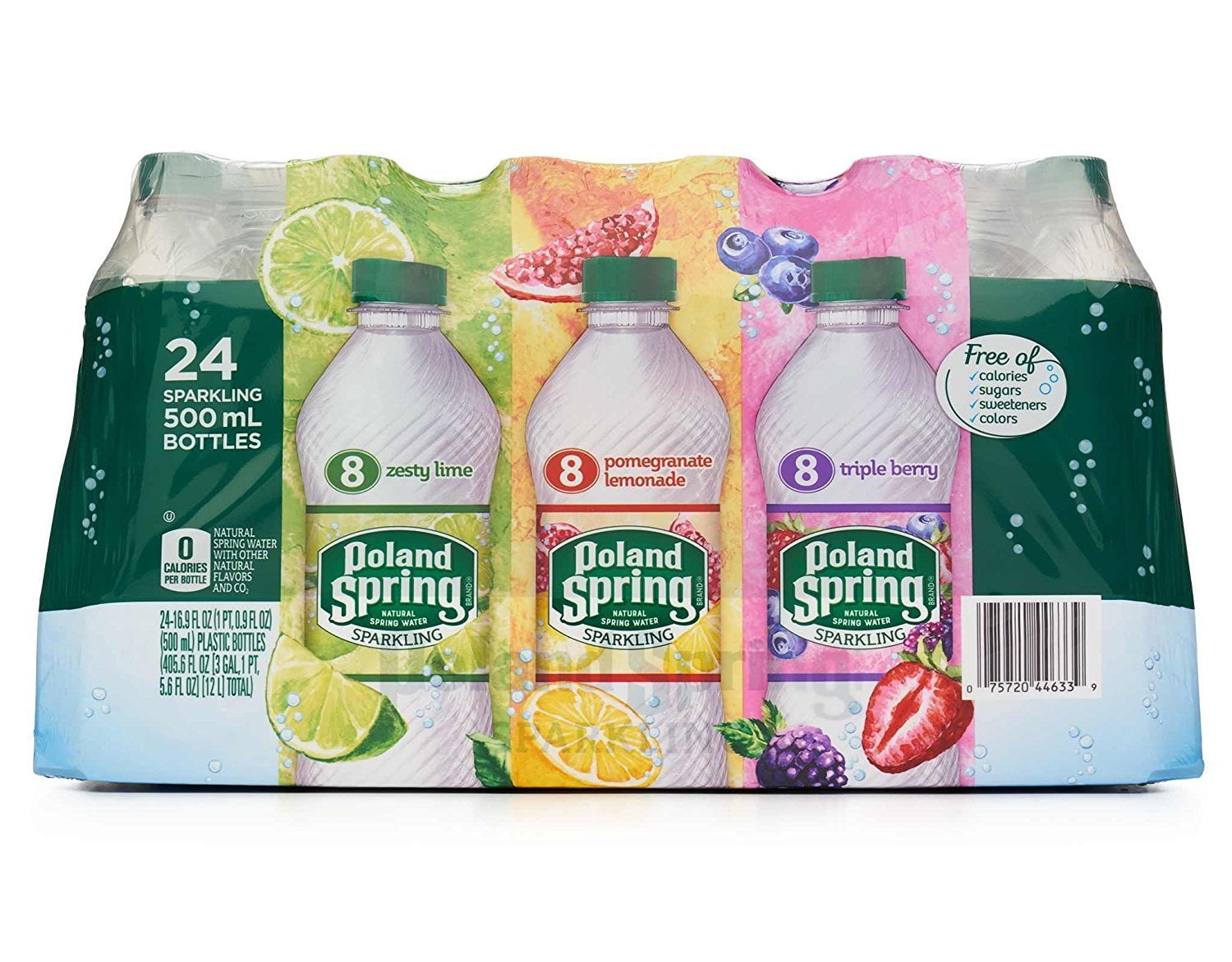 Poland Spring Sparkling Water 24 Count, 16.9 fl oz - Walmart.com