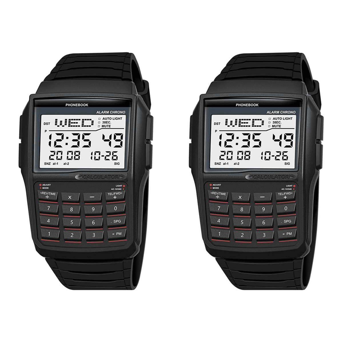 Click here for Unbranded 2x Led Electronic Watch Digital Sports M... prices