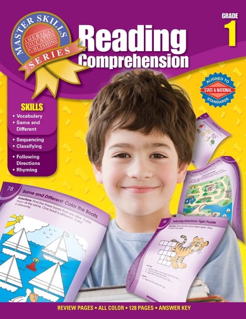 Master Skills: Reading Comprehension, Grade 1 (Paperback) - Walmart.com