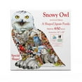 SUNSOUT INC - Snowy Owl - 650 pc Special Shape Jigsaw Puzzle by Artist ...