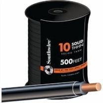 Southwire 10 AWG Solid THHN Copper Wire - Insulated - 500' Multicolor ...