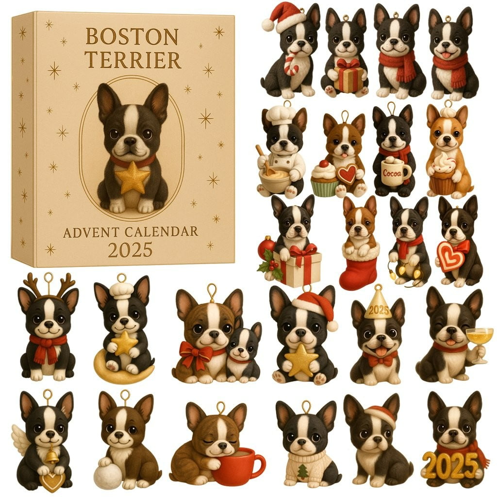 Click here for Generic Terrier Advent Calendar For 2025 Holiday C... prices