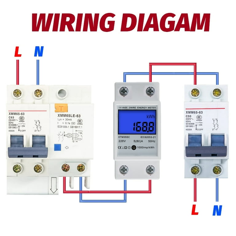 Digital Electric Meter Circuit