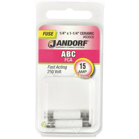 FUSE ABC 15A FAST ACTING - Walmart.com