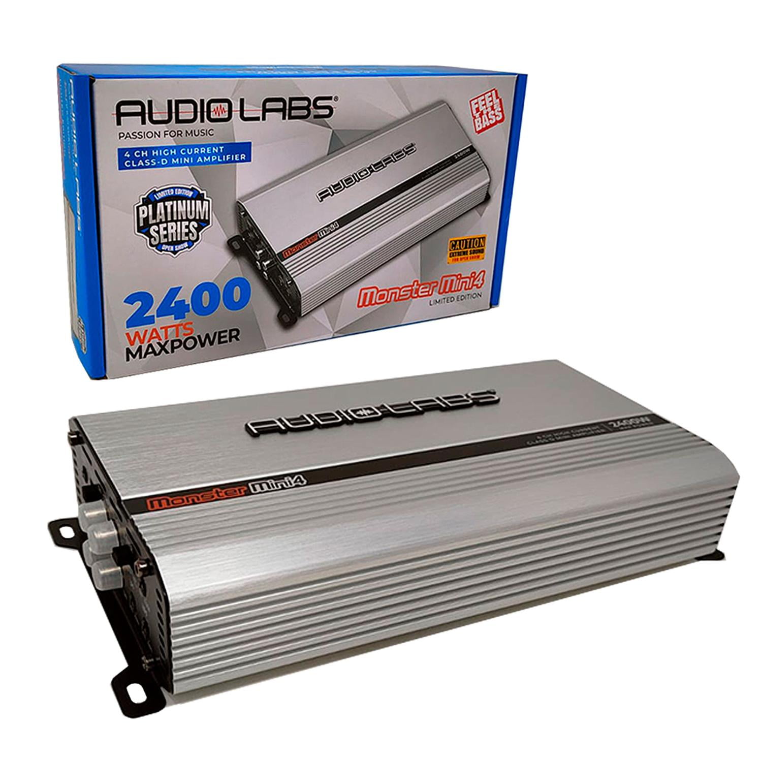 Mini Amplificador 4 Canales Open Show Audio Labs MONSTER MINI4 2400 ...