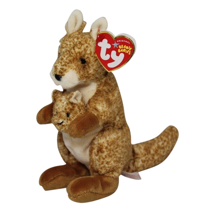 Ty Beanie Baby: Willoughby the Kangaroo | Stuffed Animal | MWMT ...