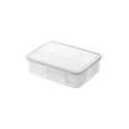 Clear Plastic Bead Storage Box - Divided Compartment organizer, Small ...