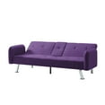 BSHTI Modern Adult Sleeper Sofa Bed，Convertible Modern Futon Couch with ...