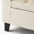 Free Shipping Noble House Clayton Contemporary Rolled Arm Velvet