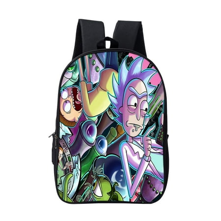 Rick And Morty Backpack Rick And Morty Backpack Children's School Bag ...