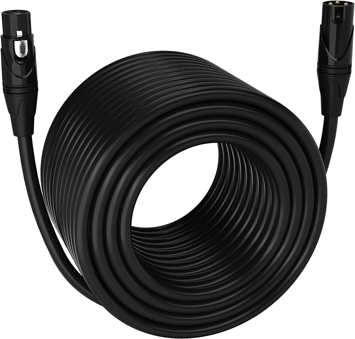 LyxPro 300 feet Microphone XLR Cable, Male to Female, 3 Pin Mic Cable ...