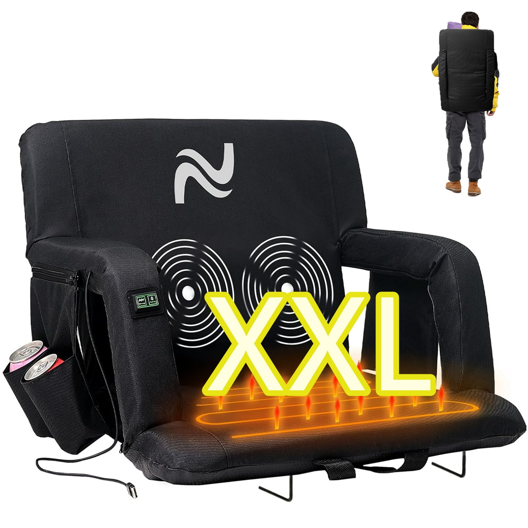 Click here for Aboron Heated Message Stadium Seats For Bleachers... prices