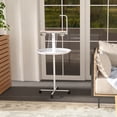 HMYG Bird Stand,Parrot Stand with Wheels,Perches,Stainless Steel Feed ...