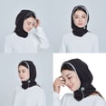 Button Decoration Hat Warm Windproof Hats Autumn Winter Sun Adult Hats ...