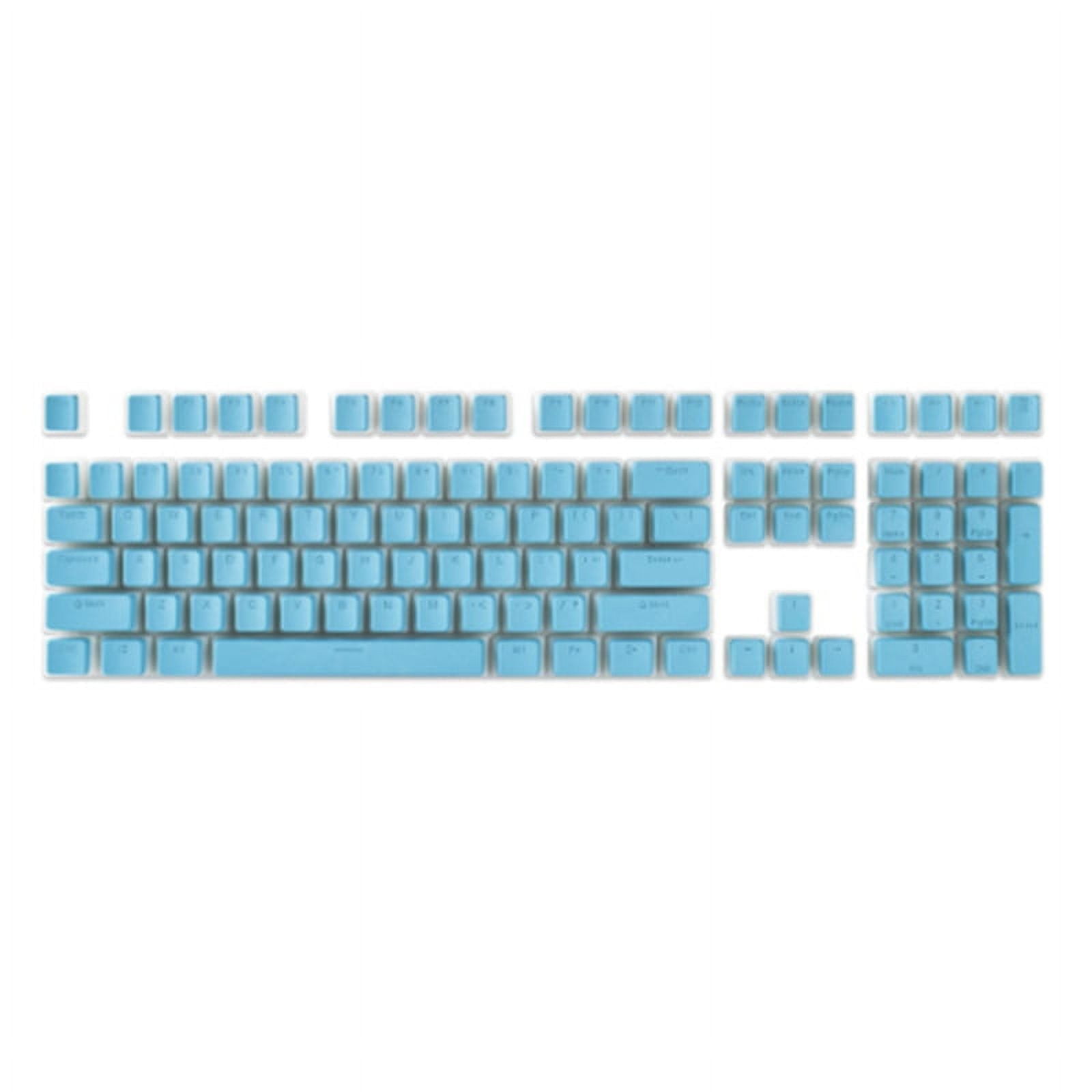 Teclado mecánico Pudding Keyboard Hat Box (azul claro) | Walmart en línea