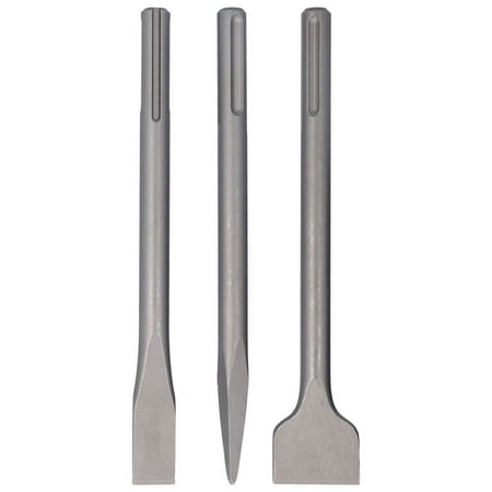 Hammer Drill Chisels Set, Scaling Flat Point Chisel Kit Torsion ...