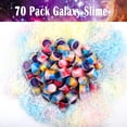 70 Pack Galaxy Slime, Super Mini Slime Kit, Funny Clear Slimes for ...