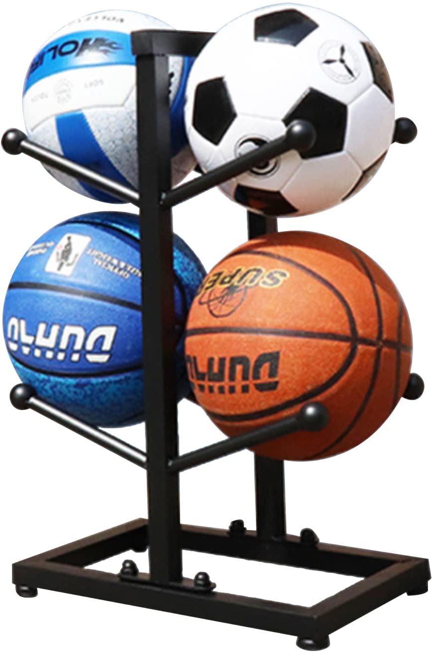 MONIPA Ball Storage Basketball Racks for Balls Double-Sided Basketball ...