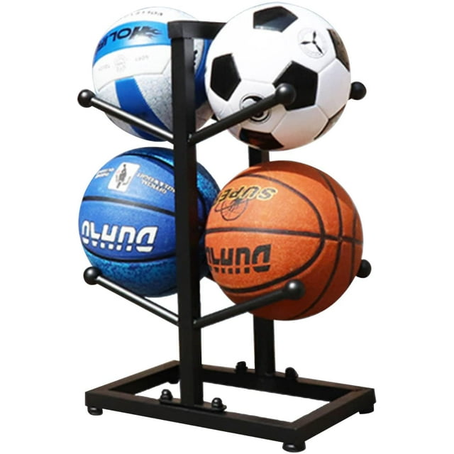 MONIPA Ball Storage Basketball Racks for Balls Double-Sided Basketball ...