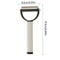 2Pcs Pro Pet Grooming Tool for Dogs Cats,Double Sided Pet Dematting ...