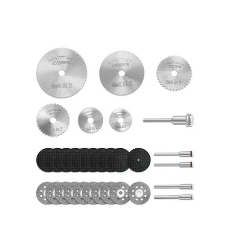 Rotary Tool Cutting Disc Set, Diamond Cutting Wheels for Metal Wood ...