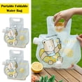 4 Pack Camping Water Container, Reusable Plastic Flasks, Foldable Empty ...