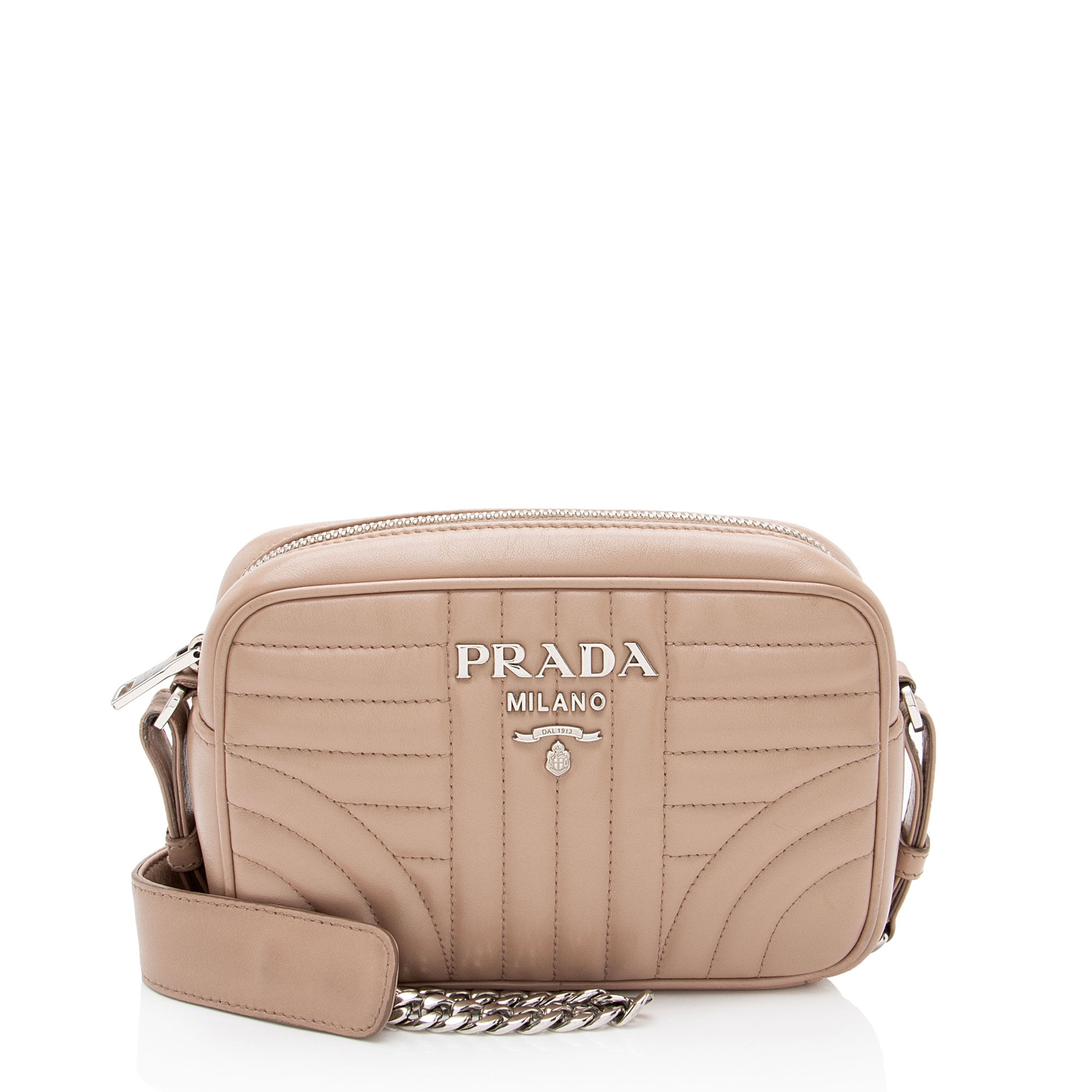 Pre-Owned Prada Calfskin Diagramme Crossbody - Walmart.com