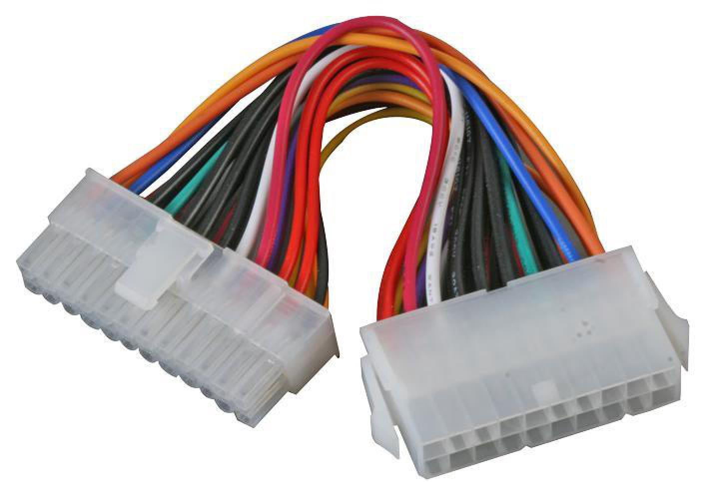 PRO SIGNAL ATX 20 Pin Female to WTX 24 Pin Male Power Supply Adaptor ...