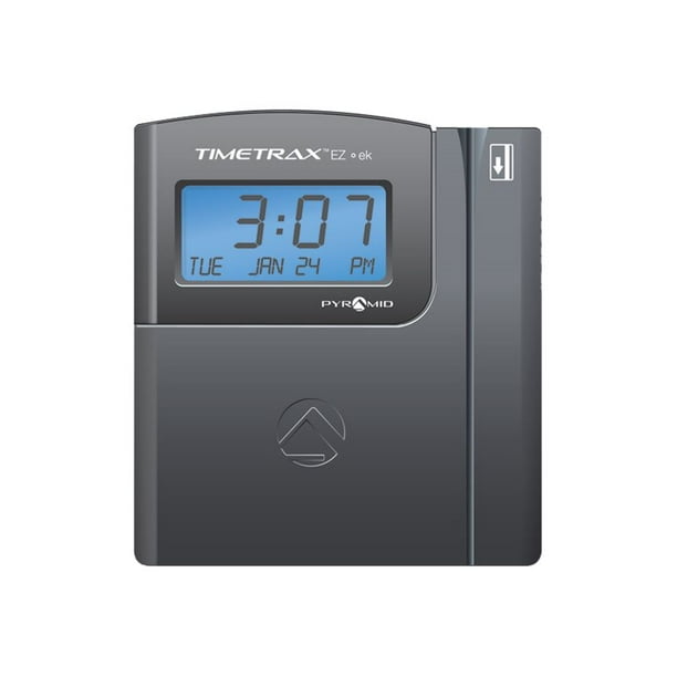 Pyramid TimeTrax EZ Serial - Time clock system - magnetic swipe - 25 ...