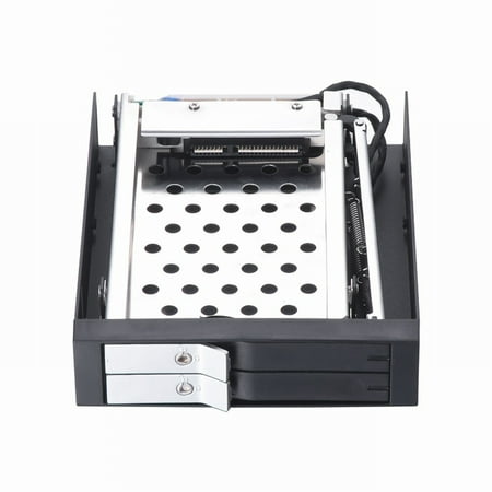 2.5 inch Internal Dual Slot Tool-free Hard Disk Rack Support Two 2.5 ...