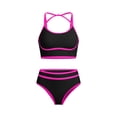 BSDJILFG Womens Swim Suits Two Piece Bathing Suit 2026 High Waisted ...