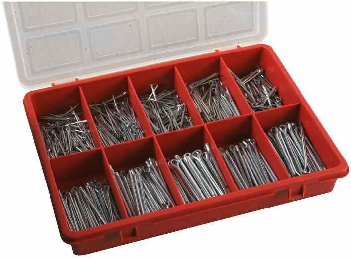DURATOOL - Split Pin / Cotter Pin Assortment Pack, 650 Piece - Walmart.com
