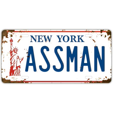 Embo ed Prop Number Tag, A man, Vanity Licen e Plate, Seinfeld | Co mo ...