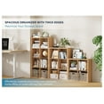 5 Cube Storage Organizer Single Row, Cube Shelf with Heavy-Duty Thick ...