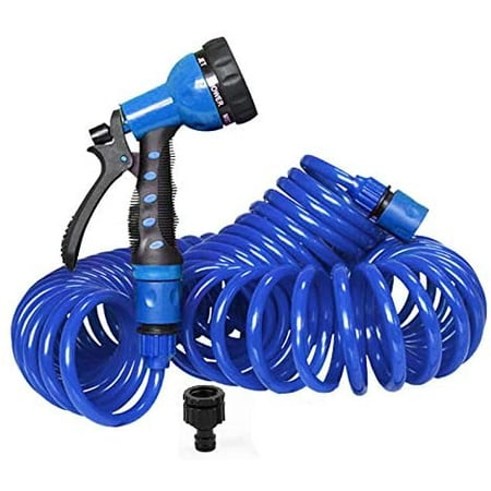 XIOYUGarden Hose EVA Recoil Garden Hose EVA Spring Telephone Line Pipe ...