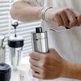 LHKLUK Stainless Steel Manual Coffee Grinder with Ceramic Burrs - 40 ...