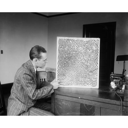 Demonstration Of A Fingerprint Reconstructed From A Verbal Description ...