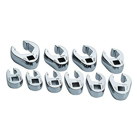 Craftsman 10-pc Wrench Set Fractional Flare Nut Crowfoot | Walmart Canada