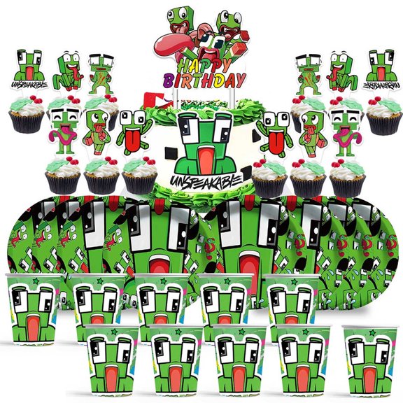 Helluva Boss Birthday Supplies Plates Decorations Decor Backdrop Banner ...