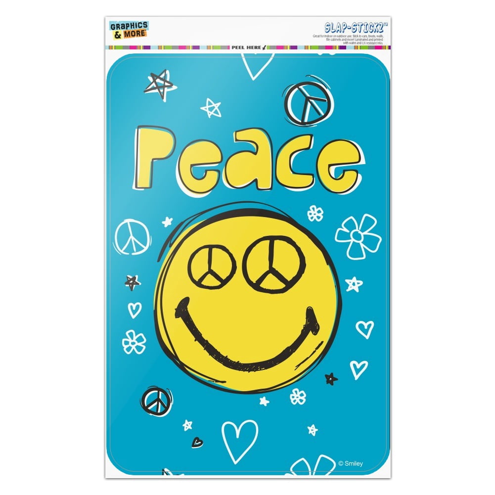 Peace Signs And Smiley Faces