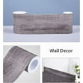 Moyishi 10meters Gray Wood Wallpaper Border Peel And Stick Wall Covering