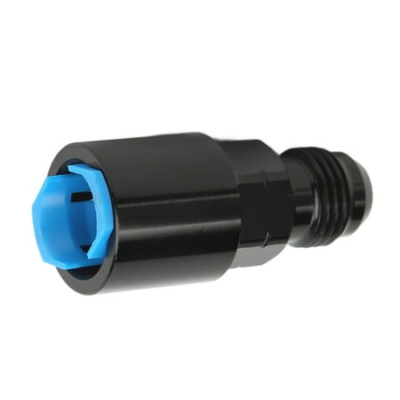 EFI Adapter, Black Anodized Fuel Hose Fitting Push On Waterproof For ...