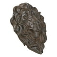 Cast Iron Aslan The King Of The Jungle Regal Lion Head Wall Plaque ...