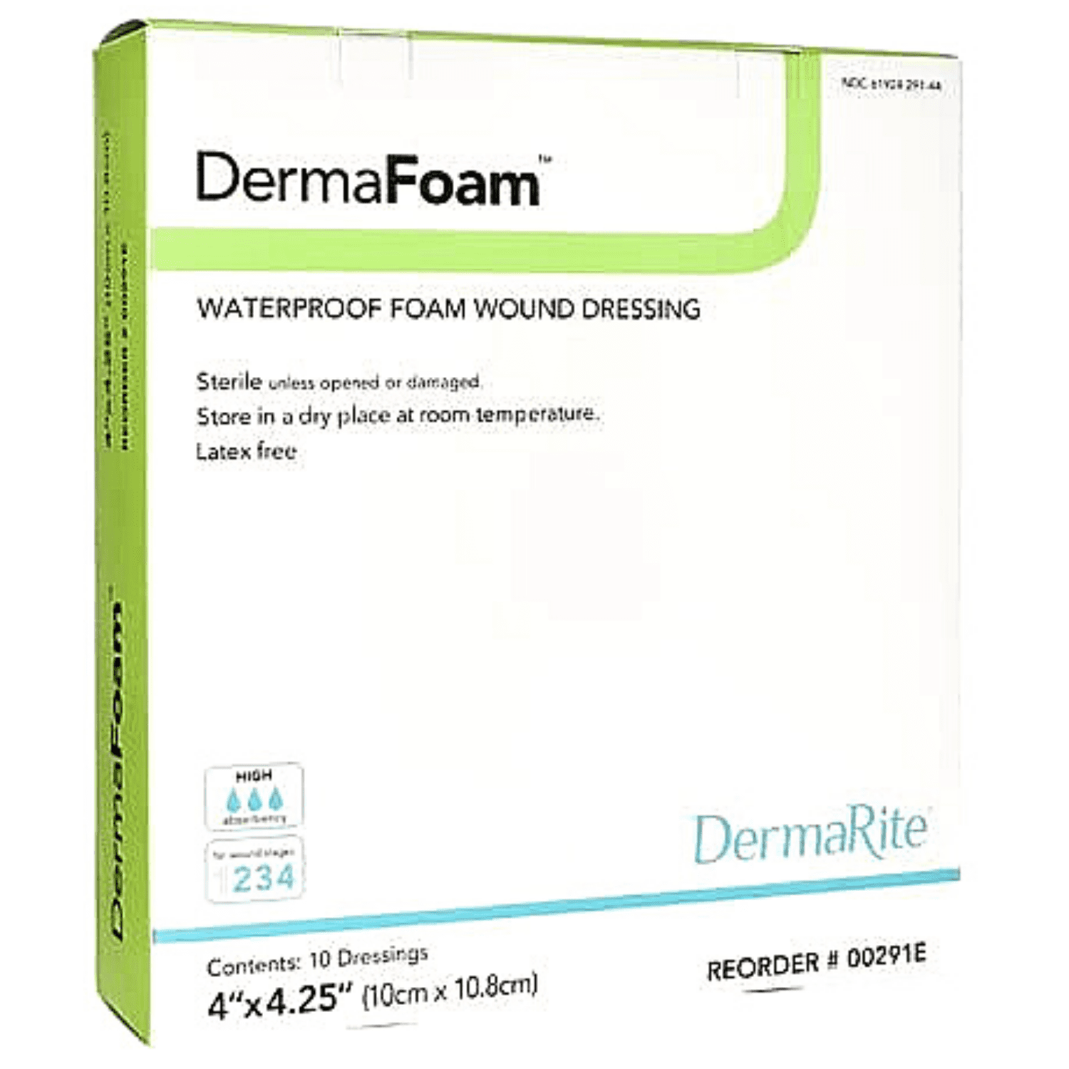 DRESSING, DERMAFORM 4"X4.25" 10/BX | Walmart Canada