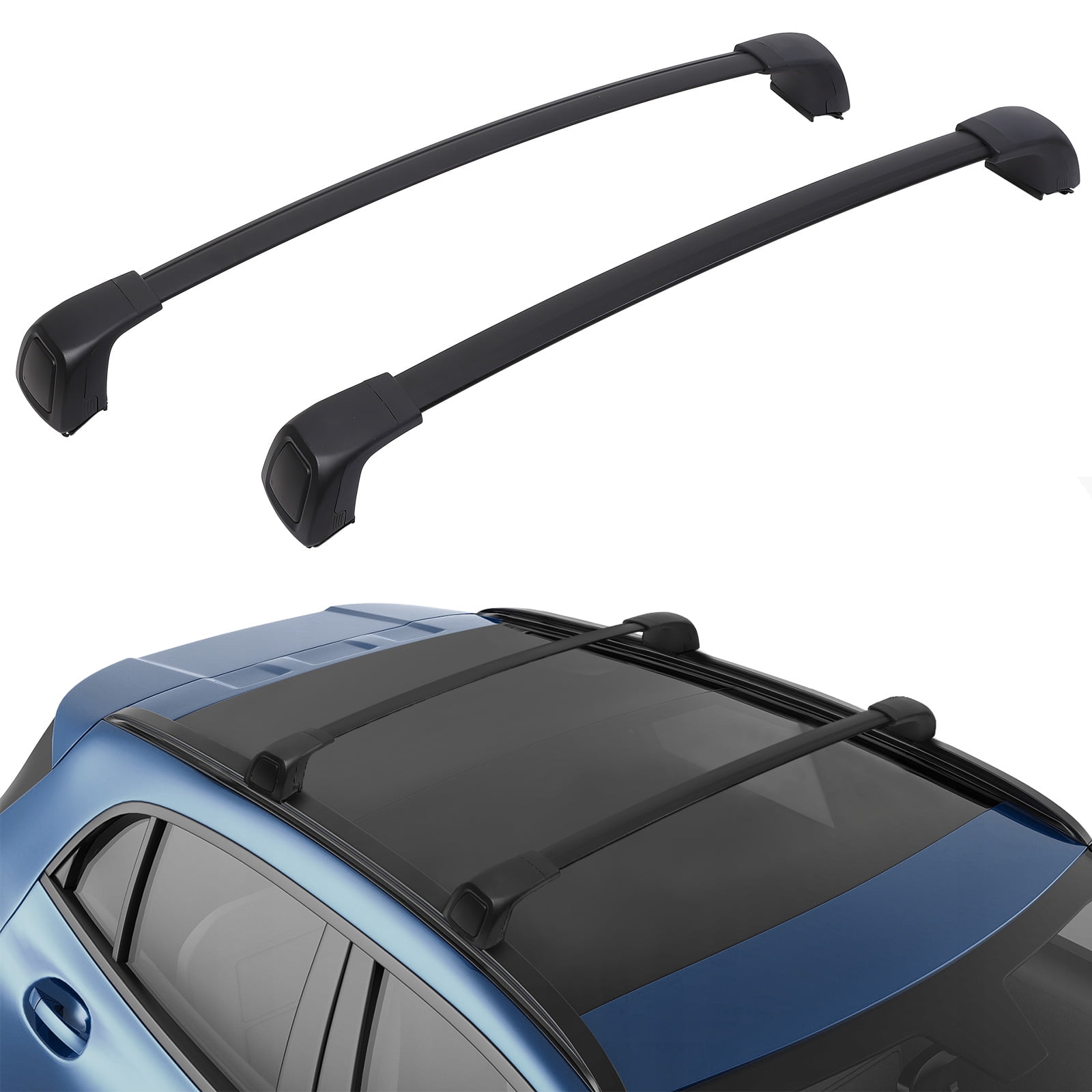 Simzone Roof Rack Cross Bars for 2019-2021 Telluride with Grooved Side ...