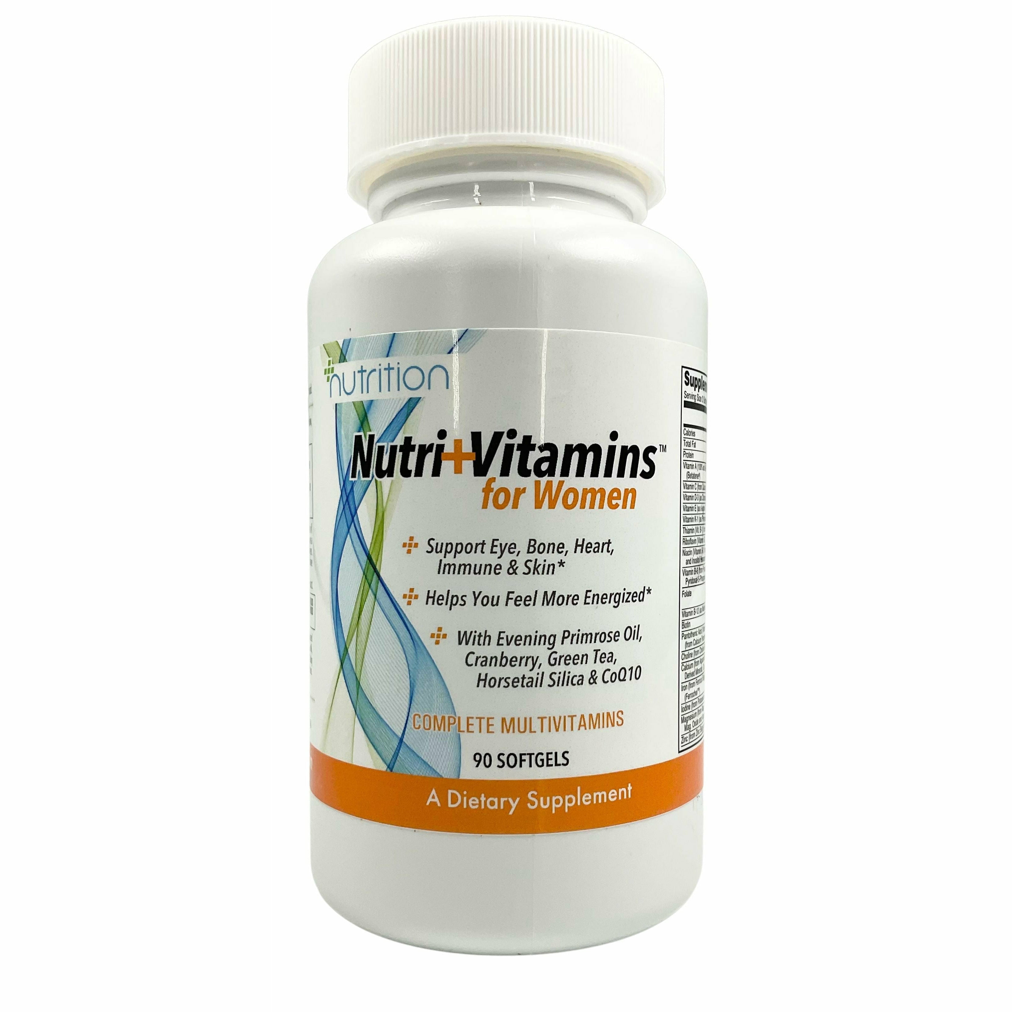 Nutri Plus Fit Multivitamin for Women Complete with Cranberry, Green ...
