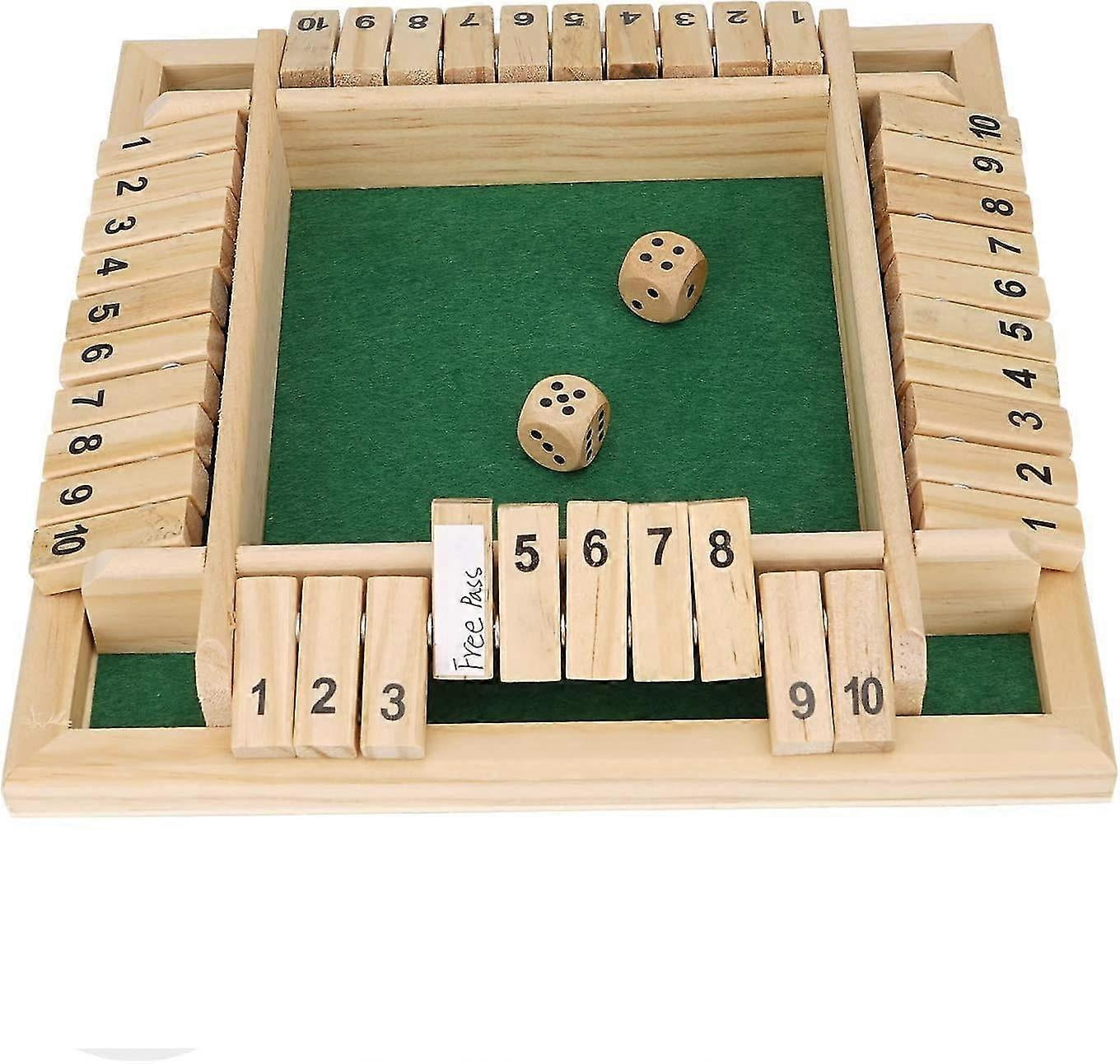 Dice Table Game, Flop Game, Dice Game Math Educatal Board | Bodega ...