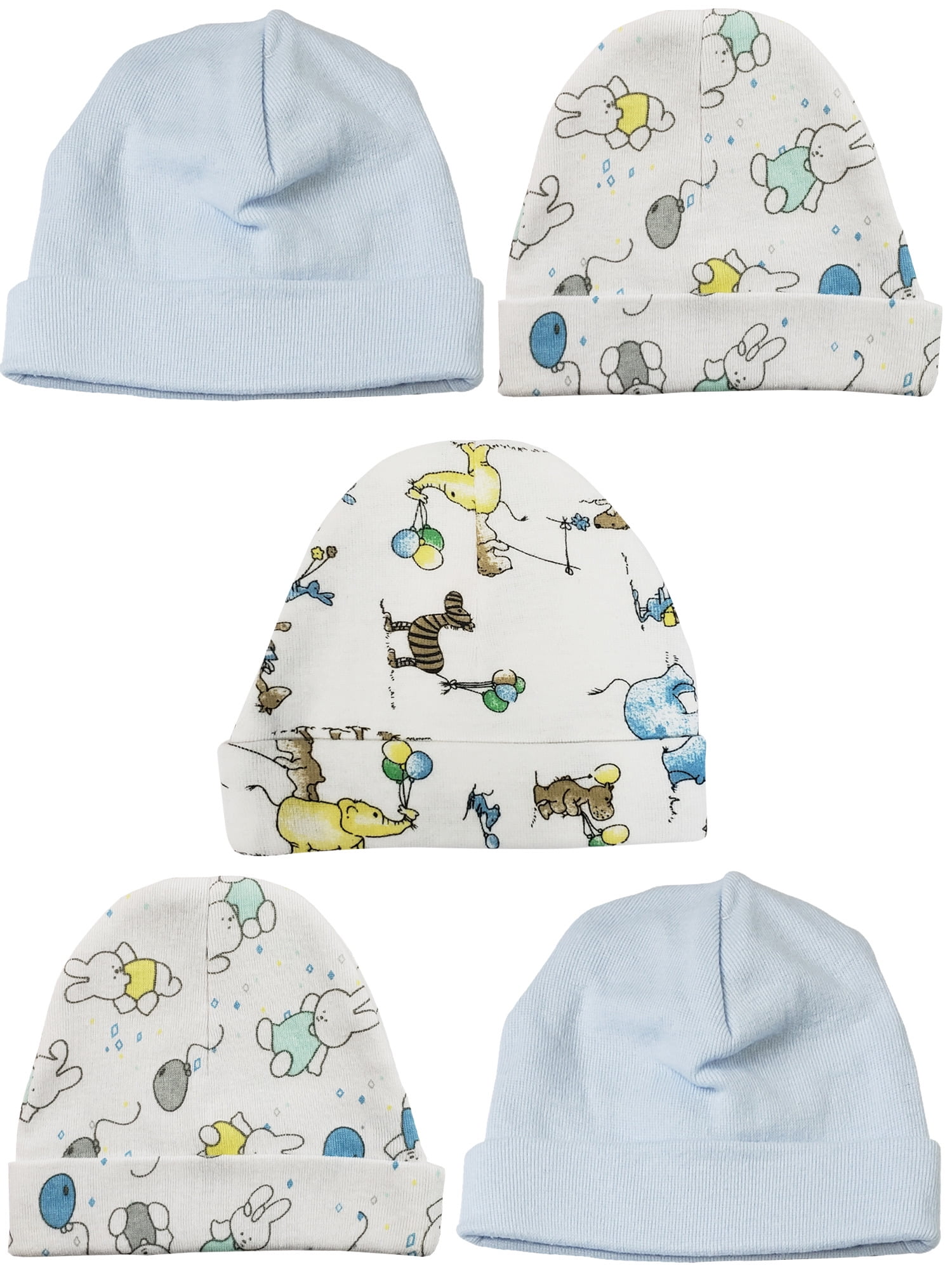 Bambini Boys Baby Caps (Pack of 5) - Walmart.com