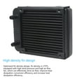 MANNYA Water Cooling Computer Radiator 18 Pipe Aluminum Heat Exchanger ...