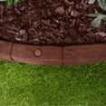GroundSmart SmartLoc Cobblestone Rubber Landscape Edging, 4' Red, 4 ...